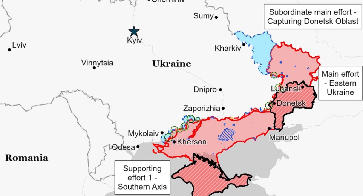 FOTO Objavljene nove karte, ovo je Ukrajina prije velike protuofenzive ...